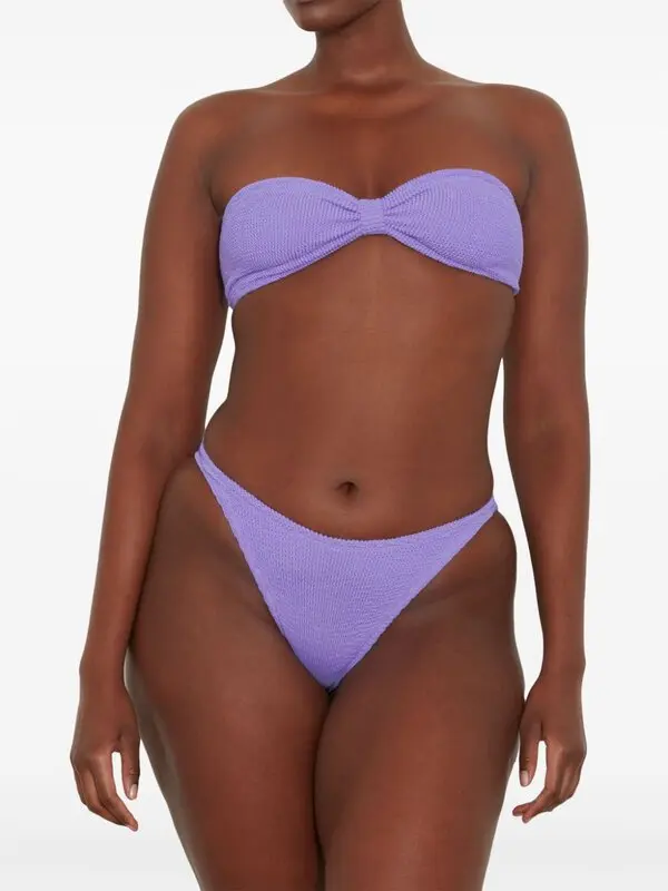 Hunza G Bandeau Bikini - Purple