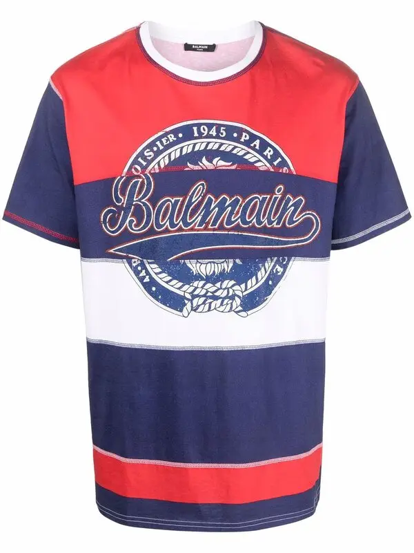 Balmain Logo Print T-shirt