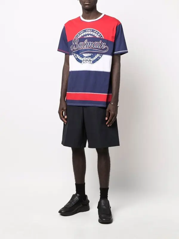 Balmain Logo Print T-shirt