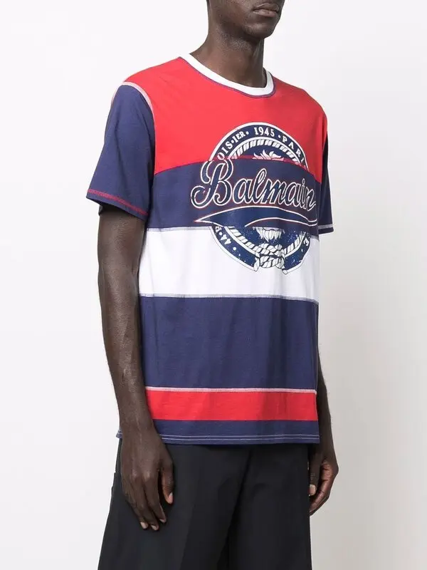 Balmain Logo Print T-shirt