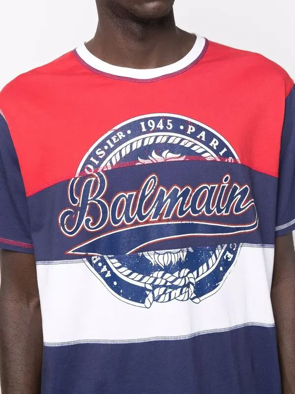 Balmain Logo Print T-shirt