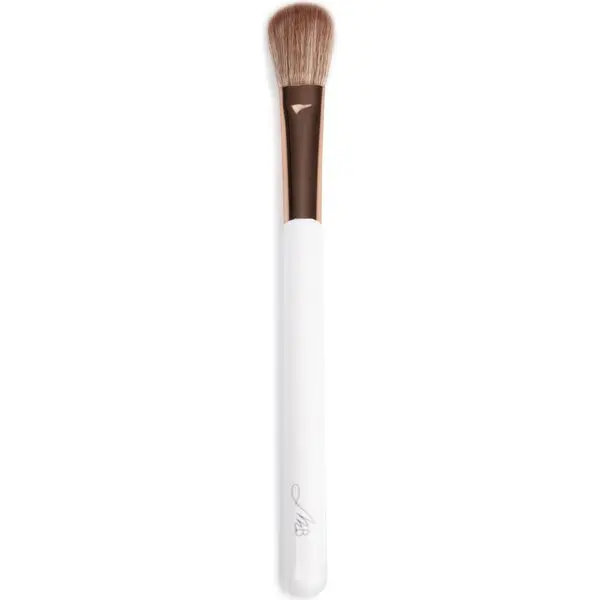 MONIKA BLUNDER Hybrid Cream Face Brush - White Hybrid Brush