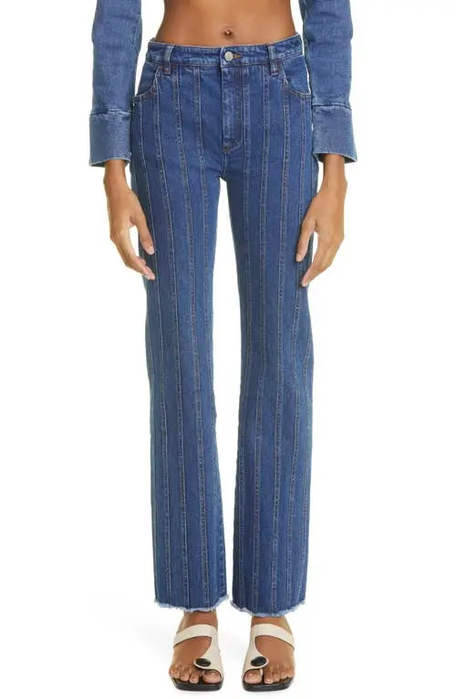 Paloma Wool Valentin Seamed Straight Leg Jeans