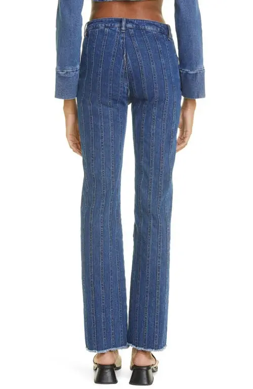 Paloma Wool Valentin Seamed Straight Leg Jeans