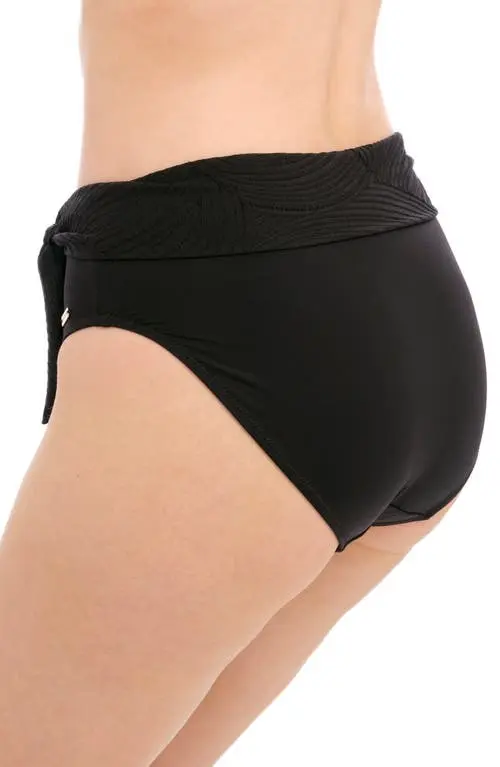 Fantasie Ottawa High Waist Bikini Bottom - Black