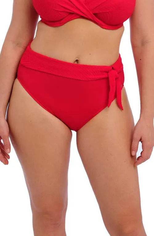 Fantasie Ottawa High Waist Bikini Bottom - Radiant Red