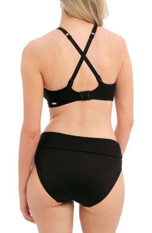 Fantasie Ottawa Underwire Plunge Bikini Top - Black
