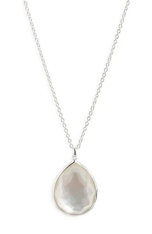 Ippolita Wonderland Teardrop Pendant Necklace - Silver