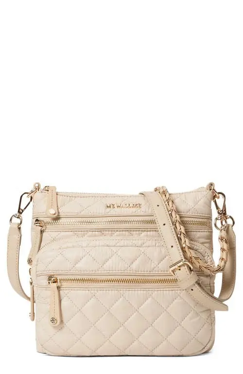 Mz Wallace Downtown Crosby Crossbody Bag - Buff