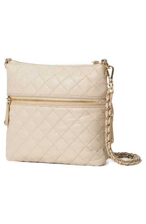 Mz Wallace Downtown Crosby Crossbody Bag - Buff