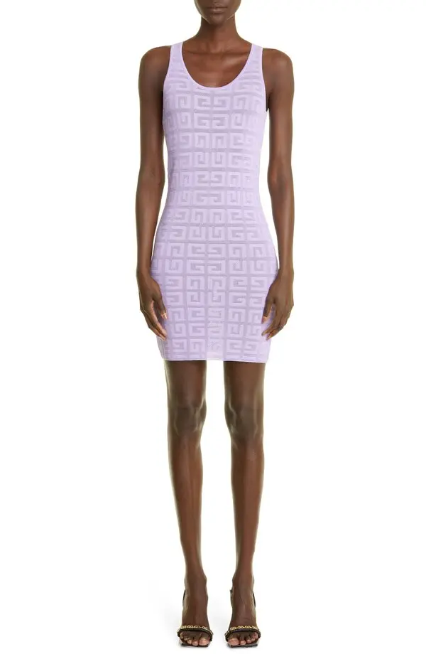 Givenchy 4g Logo Sleeveless Minidress