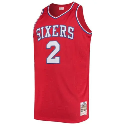 Mitchell & Ness Moses Malone Philadelphia 76ers 1982/83 Hardwood Classics Swingman Jersey