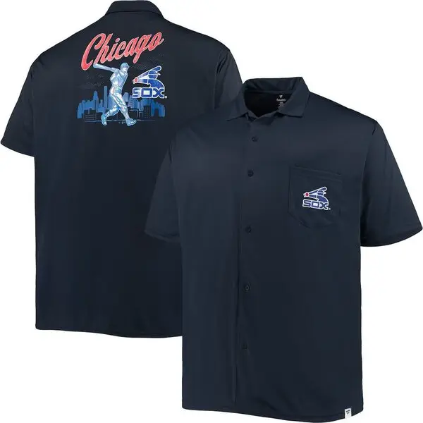 Profile Chicago White Sox Big & Tall Button-up Shirt