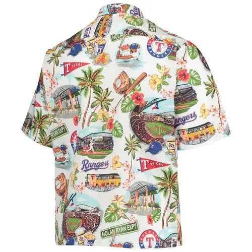 Reyn Spooner Texas Rangers Scenic Button-up Shirt