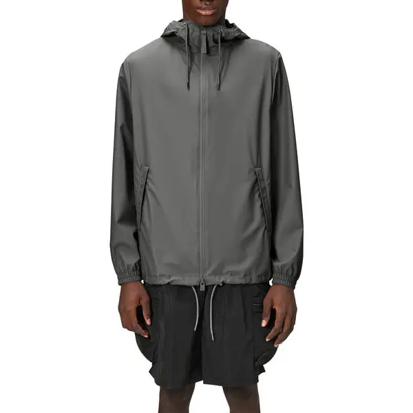 Rains Storm Breaker Waterproof Rain Jacket - Grey