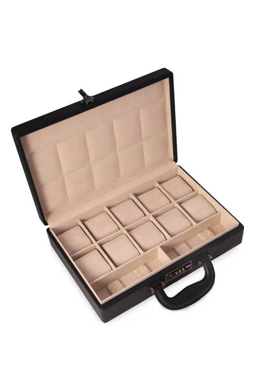 BEY-BERK 10-piece Watch Box