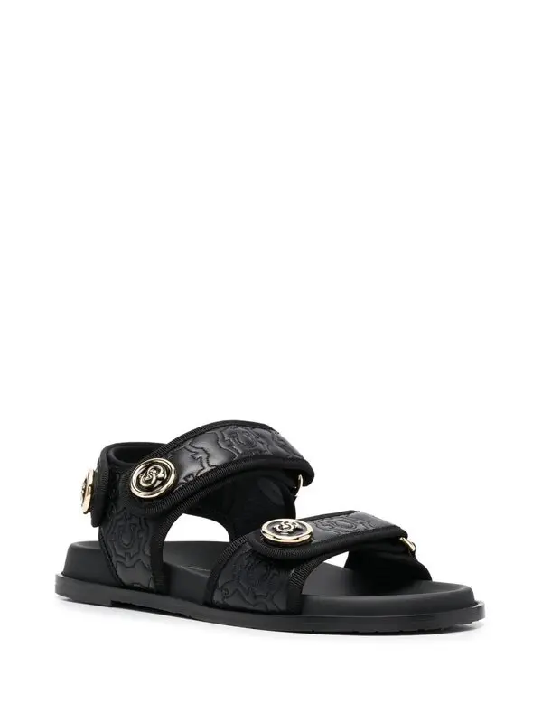 FERRAGAMO Logo-plaque Detail Sandals