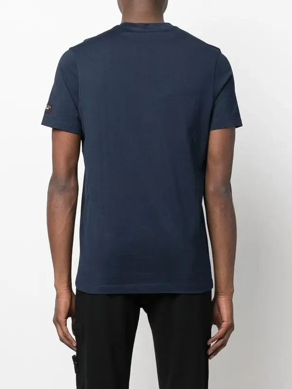 Paul & Shark Reflective-logo Organic Cotton T-shirt
