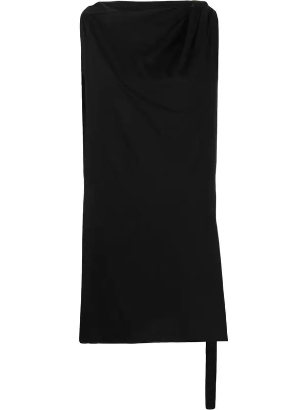 Rick Owens Draped Organic-cotton Tunic