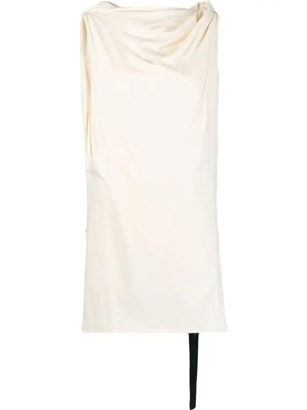 Rick Owens Draped Tunic - Neutrals