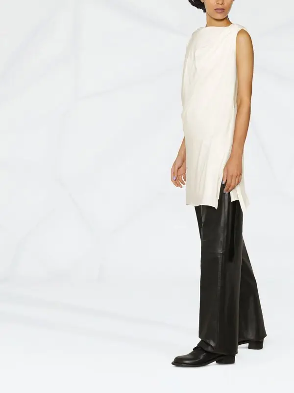 Rick Owens Draped Tunic - Neutrals