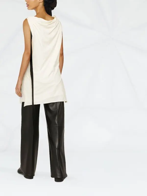Rick Owens Draped Tunic - Neutrals