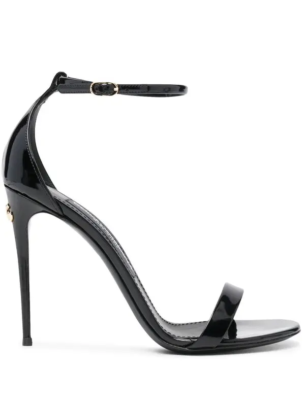 Dolce & Gabbana 105mm Keira Sandals - Black