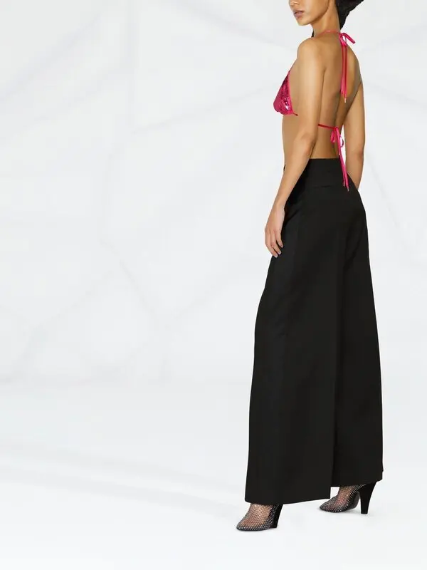 TOM FORD Sequin-embellished Halterneck Bralette - Pink