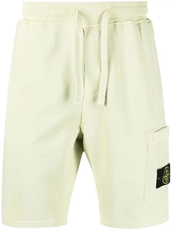 Stone Island Compass-patch Track Shorts