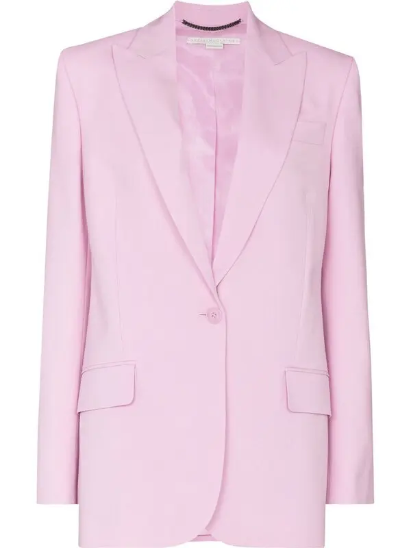 Stella McCartney Peak Lapel Blazer - Pink