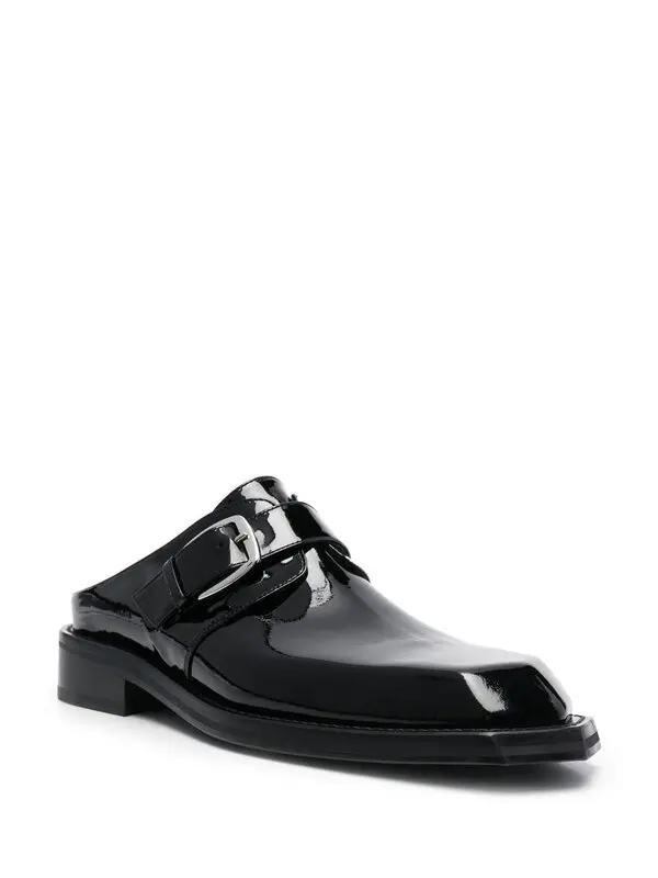 Martine Rose Chisel-toe Leather Mules