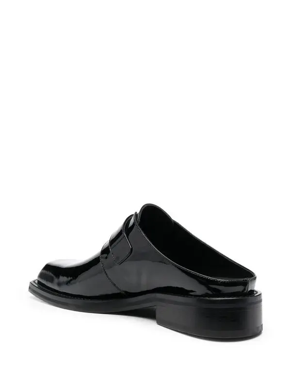 Martine Rose Chisel-toe Leather Mules
