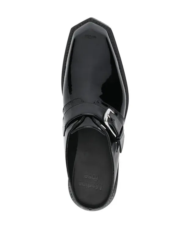 Martine Rose Chisel-toe Leather Mules