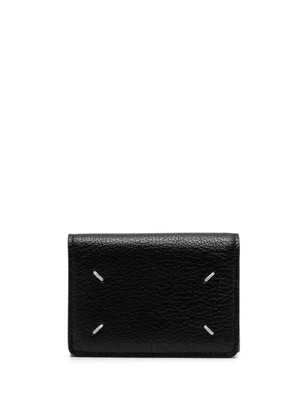 MAISON MARGIELA Four-stitch Bi-fold Wallet - Black