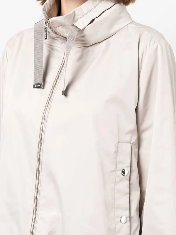 MOORER Zip-up Hooded Jacket