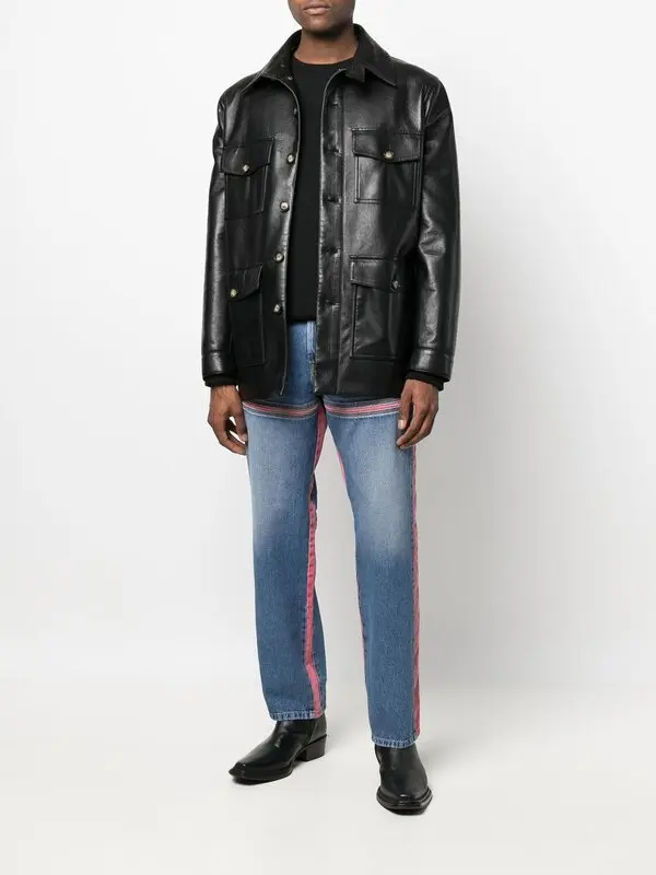 DIESEL® D-mand Straight-leg Jeans - Blue