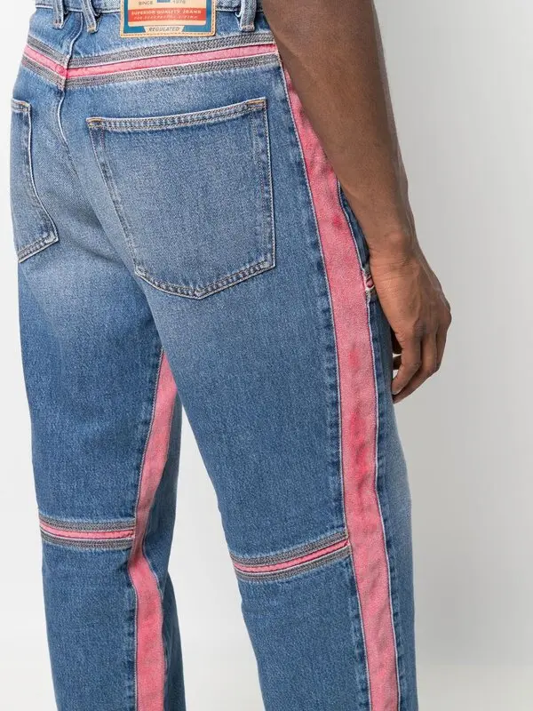 DIESEL® D-mand Straight-leg Jeans - Blue