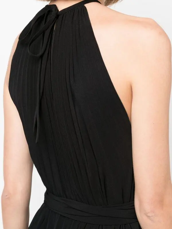 Alexandre Vauthier Asymmetric Pleated Dress