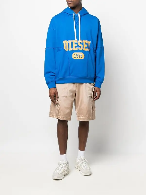 DIESEL® Straight-leg Cargo Shorts