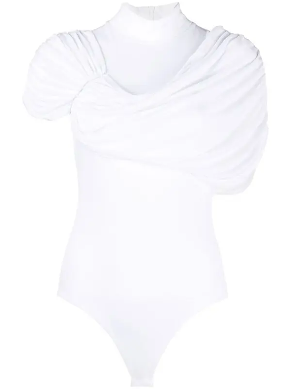 Viktor & Rolf Draped Asymmetric Bodysuit