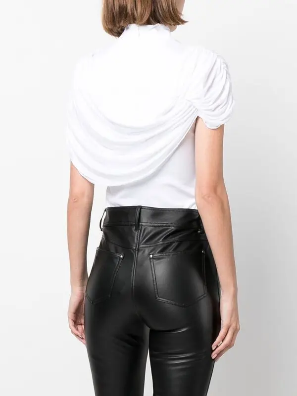 Viktor & Rolf Draped Asymmetric Bodysuit