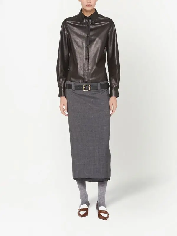 Miu Miu Long Sleeve Shirt