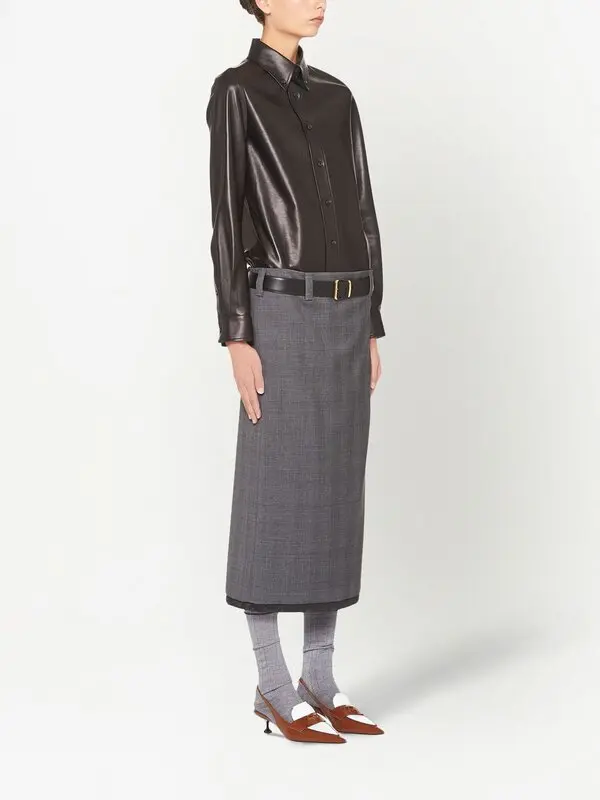 Miu Miu Long Sleeve Shirt