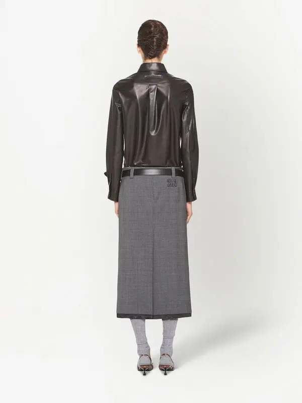 Miu Miu Long Sleeve Shirt