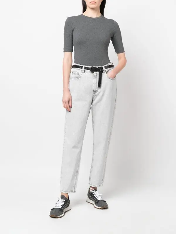 Brunello Cucinelli Short-sleeve Knitted Top - Green
