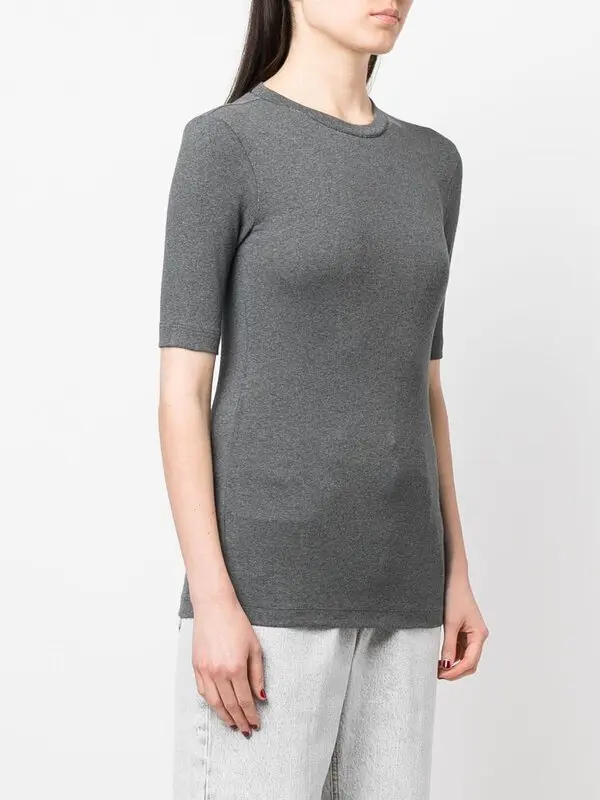 Brunello Cucinelli Short-sleeve Knitted Top - Green