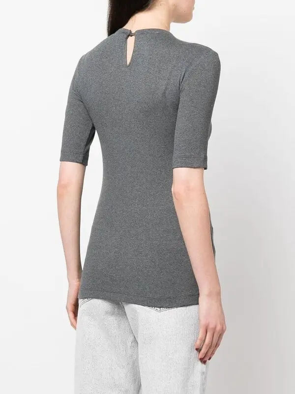 Brunello Cucinelli Short-sleeve Knitted Top - Green
