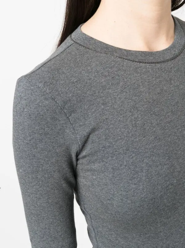Brunello Cucinelli Short-sleeve Knitted Top - Green