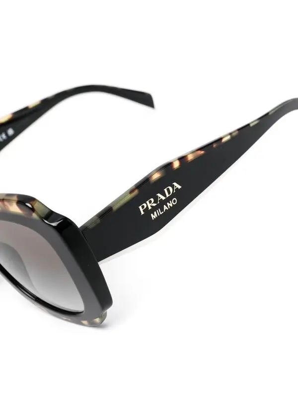 Prada Tortoiseshell-effect Sunglasses