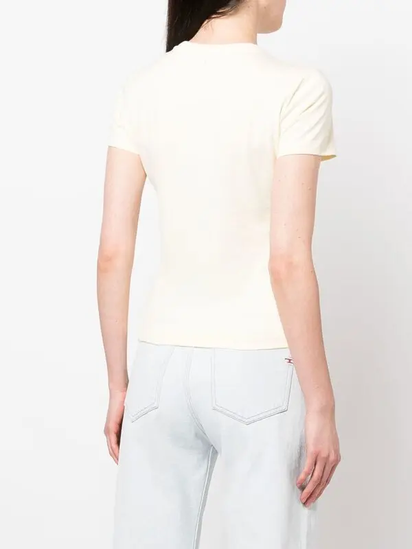 DIESEL® T-sli-c2 Grid Heart-print T-shirt